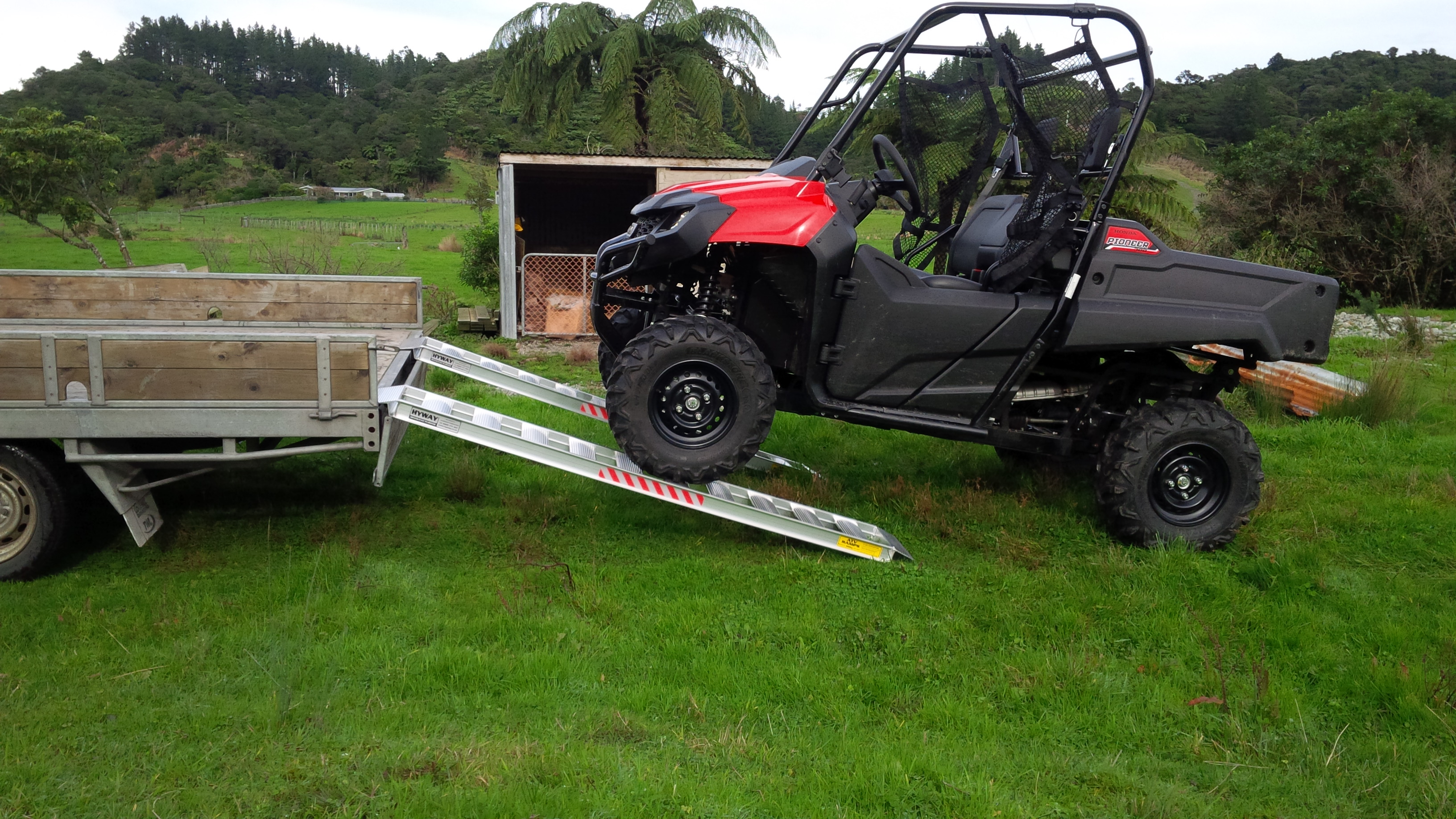 Small Machinery Ramps - High Grade Aluminium | Hyway NZ