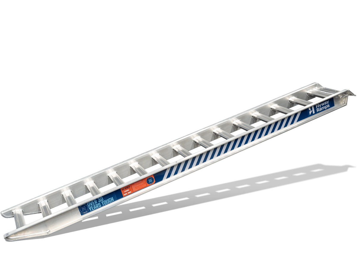 4500kg Aluminium Ramps at 3.6m - Hyway Ramps NZ