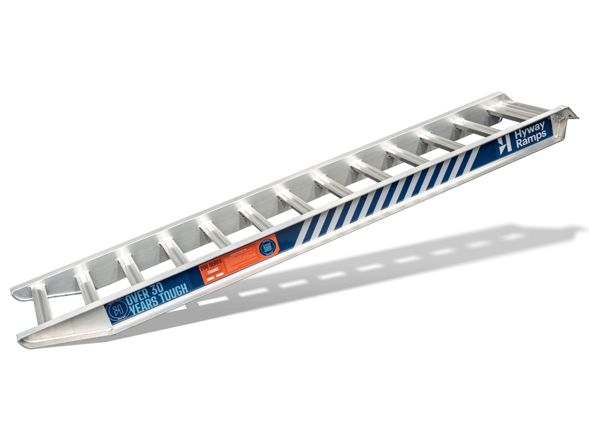 7500kg Aluminium Ramps at 3.6m - Hyway Ramps NZ