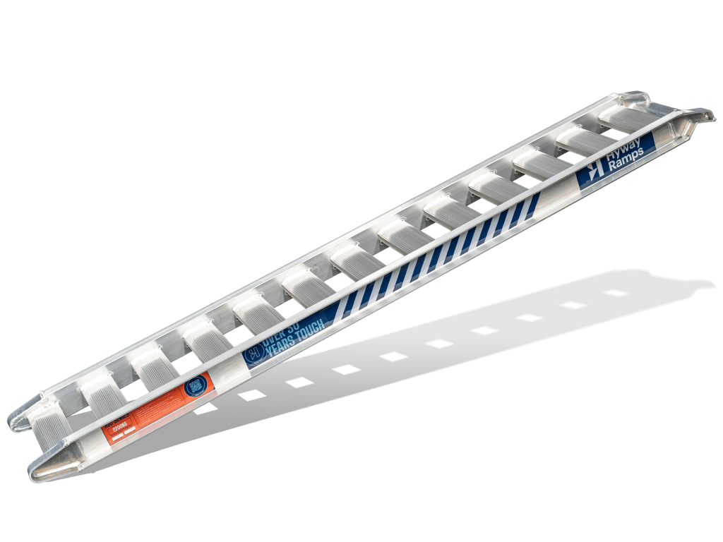 2200kg Aluminium Ramps at 2.4m - Hyway Ramps NZ
