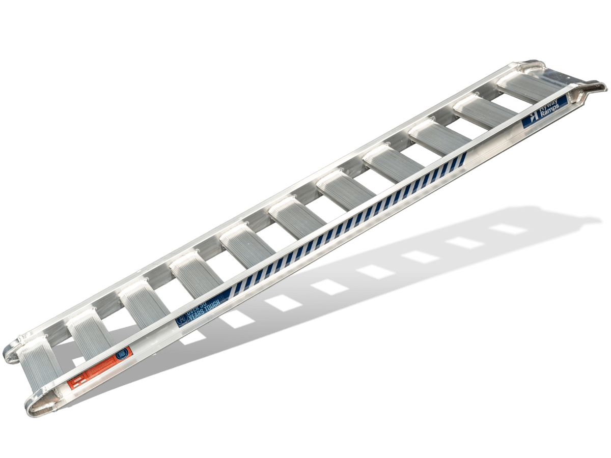 1400kg Aluminium Ramps at 2.1m - Hyway Ramps NZ